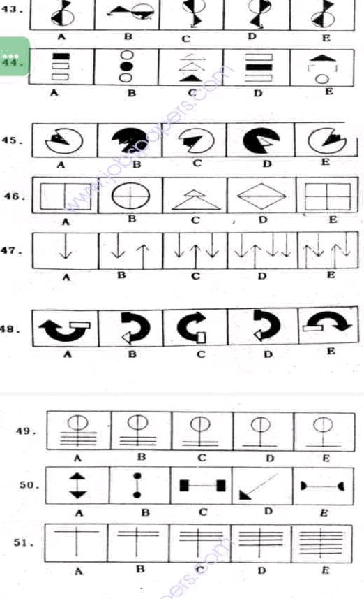 43. A B C D E 44. A B C D E 45. A B C D E | StudyX