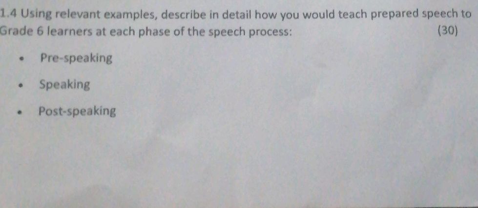 1.4 Using relevant examples, describe in | StudyX