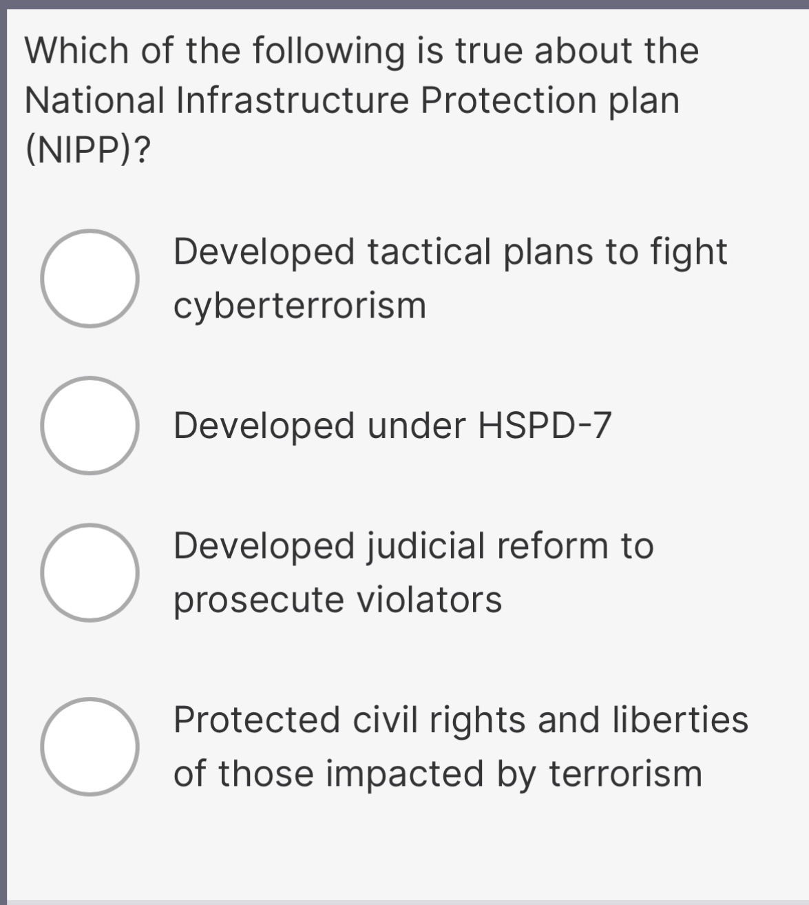 Which of the following is true about the | StudyX