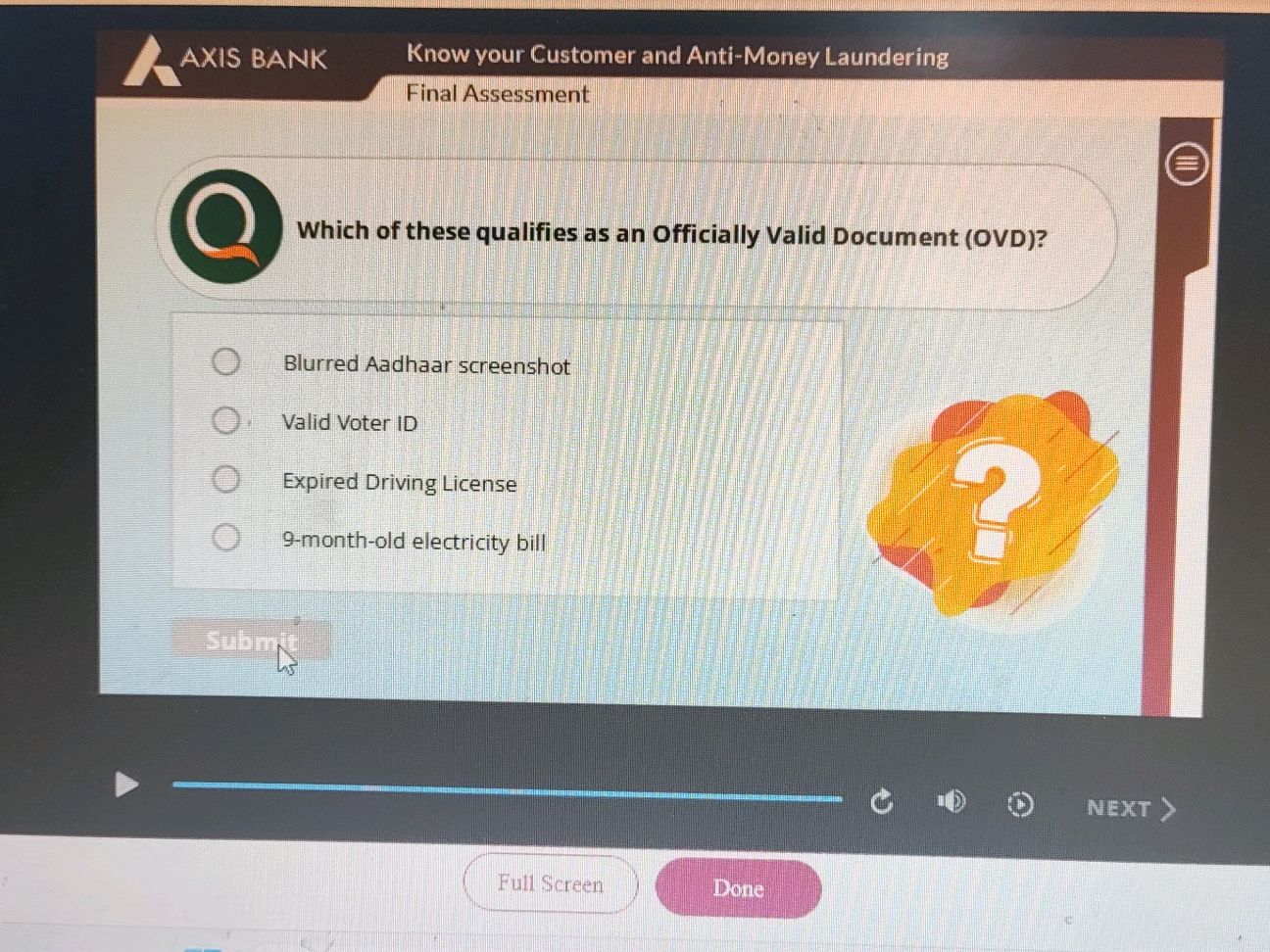 Which of these qualifies as an Officially | StudyX