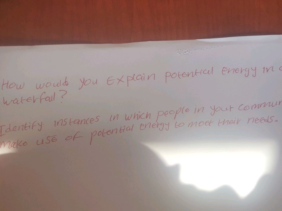 How would you explain potential energy in a | StudyX