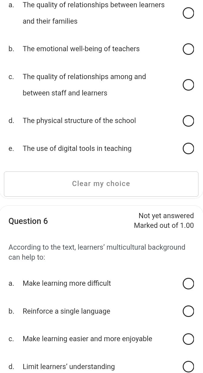 According to the text, learners' | StudyX