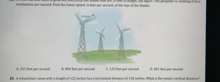 A wind machine used to generate electricity