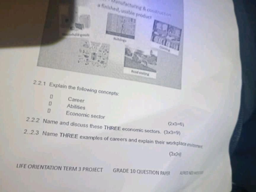 2.2.1 Explain the following concepts: 0 | StudyX