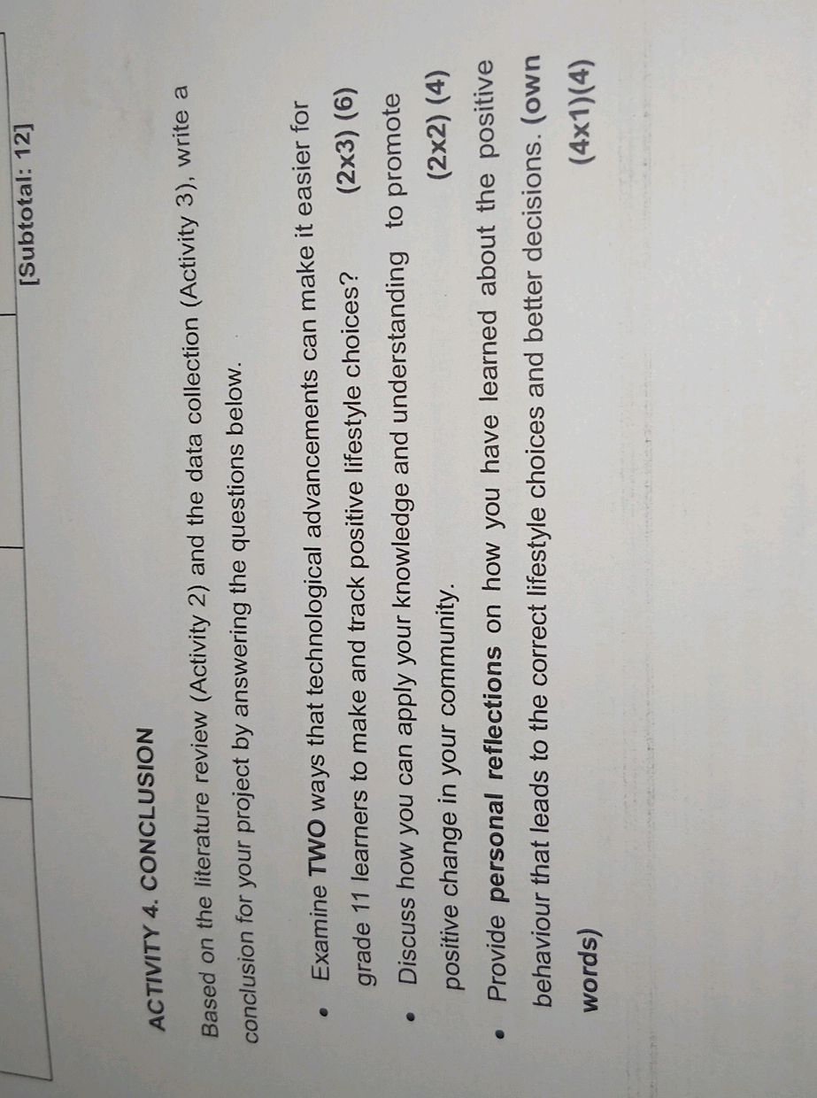 Examine TWO ways that technological | StudyX