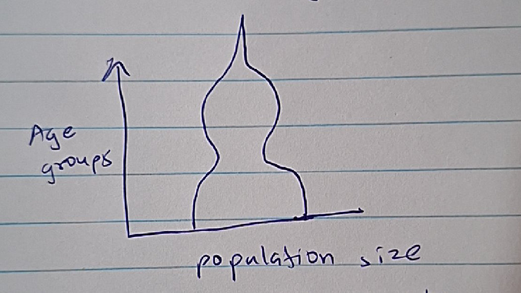 The image shows a handwritten graph with two | StudyX