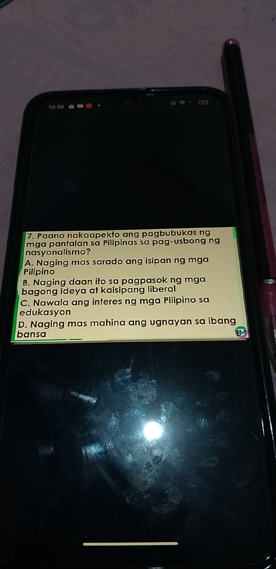 Paano nakaapekto ang pagbubukas ng mga | StudyX