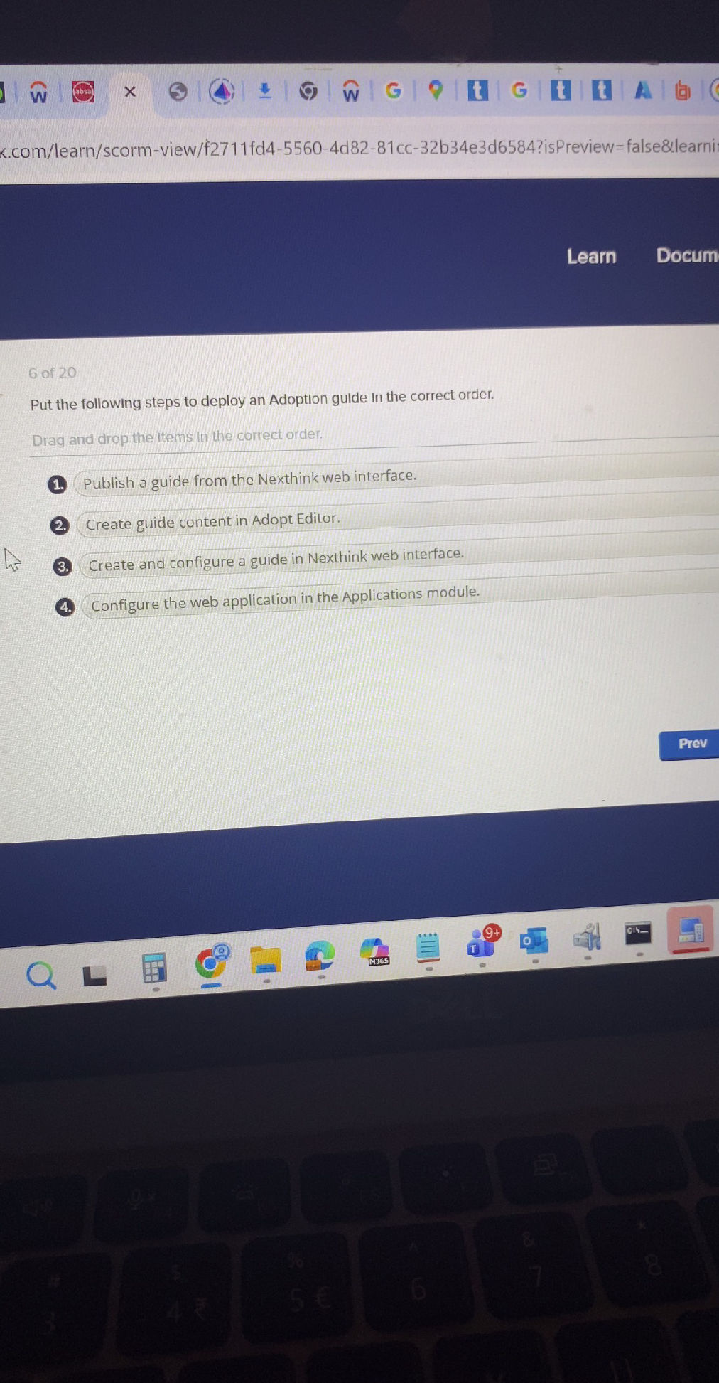 Put the following steps to deploy an | StudyX