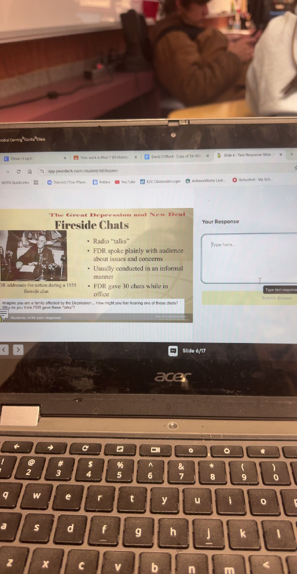 The Great Depression and New Deal Fireside | StudyX