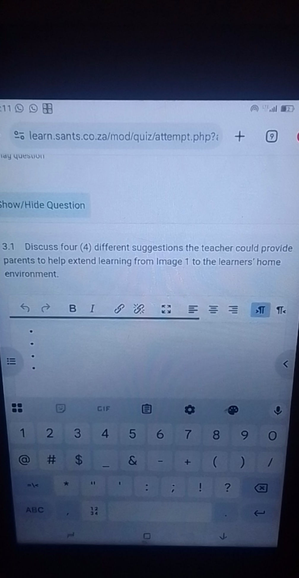 Discuss four (4) different suggestions the
