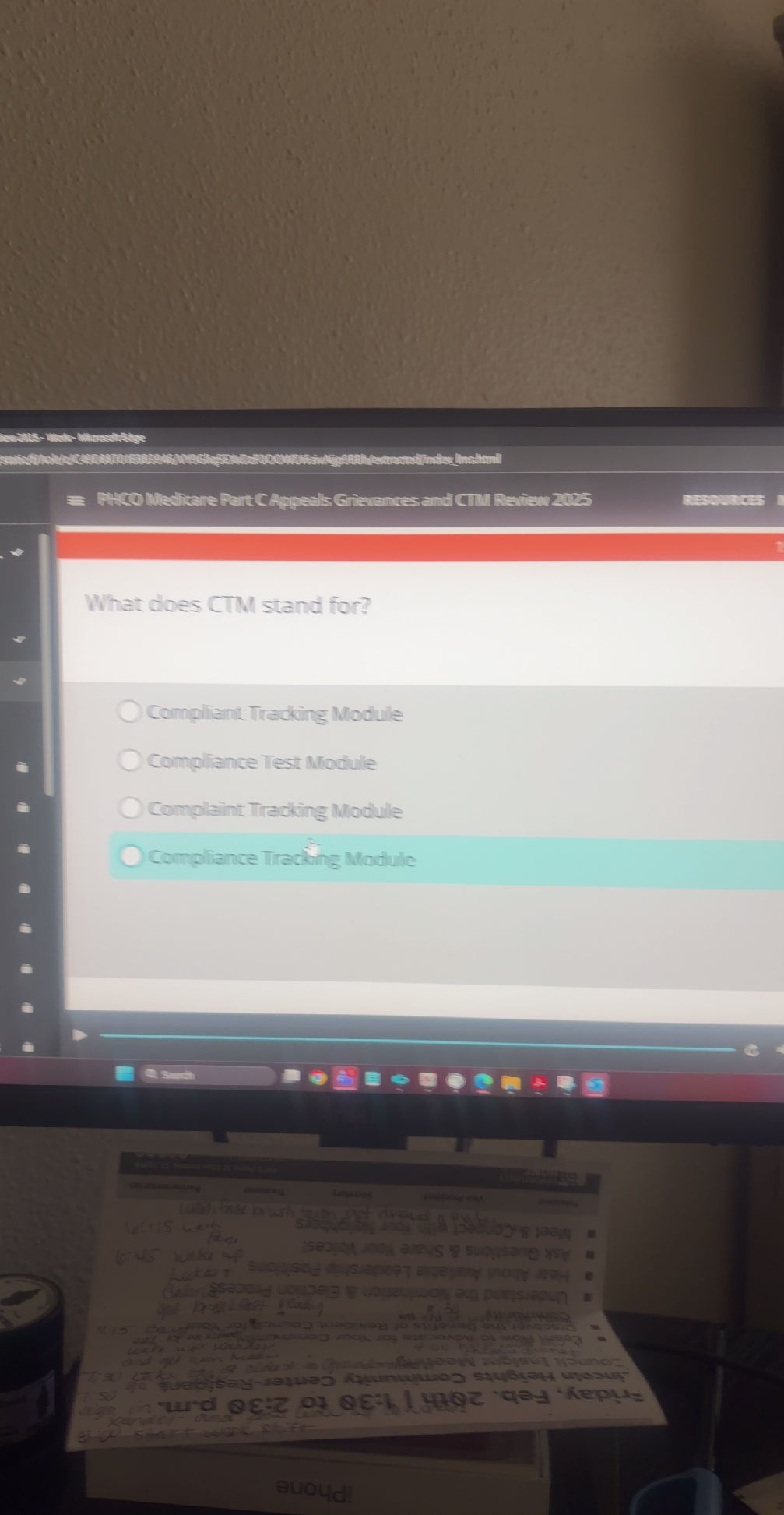 What does CTM stand for? Compliant Tracking | StudyX