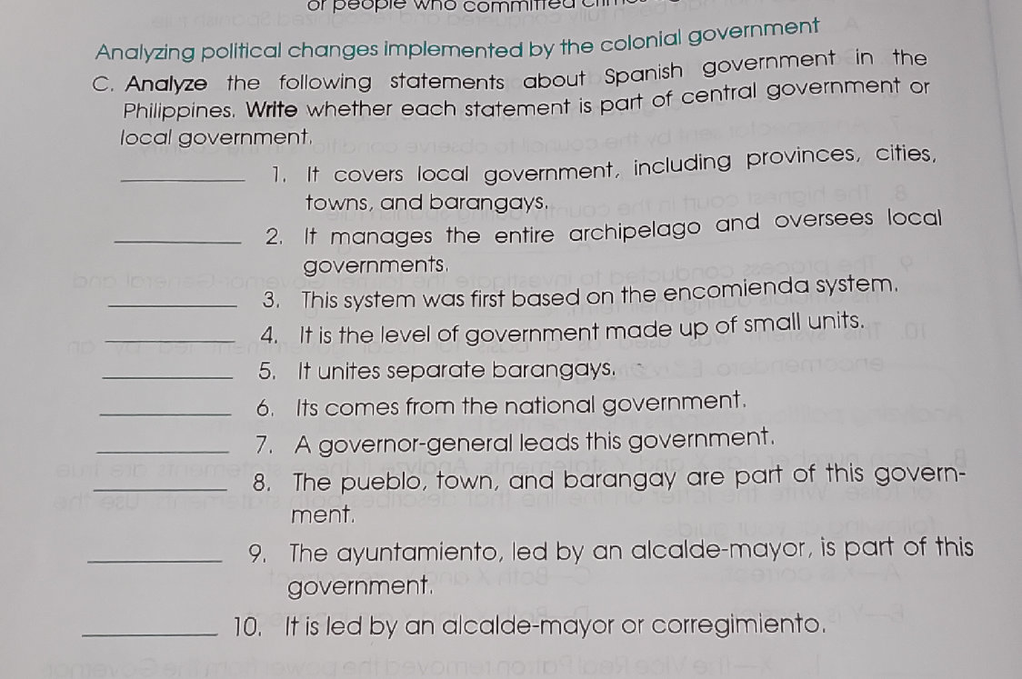 Analyzing political changes implemented by | StudyX