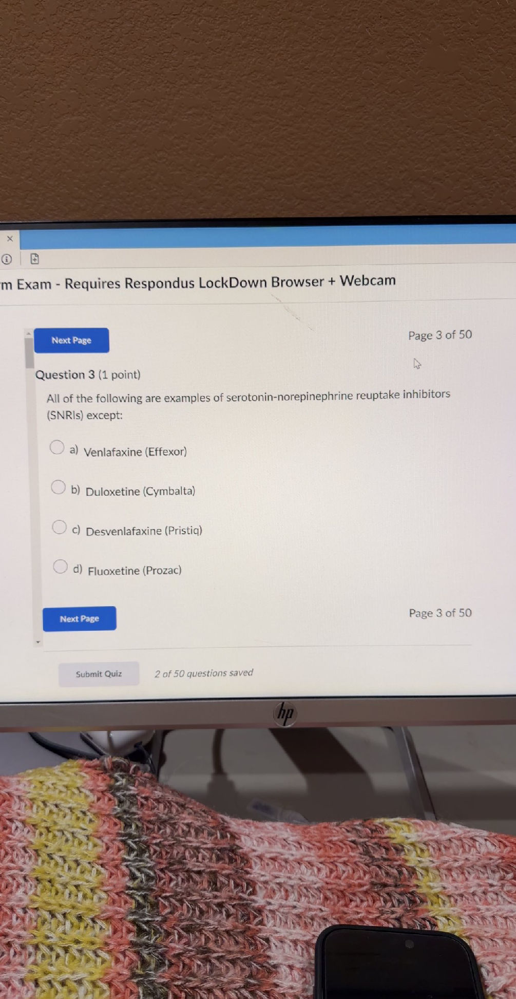 Question 3 (1 point) All of the following | StudyX