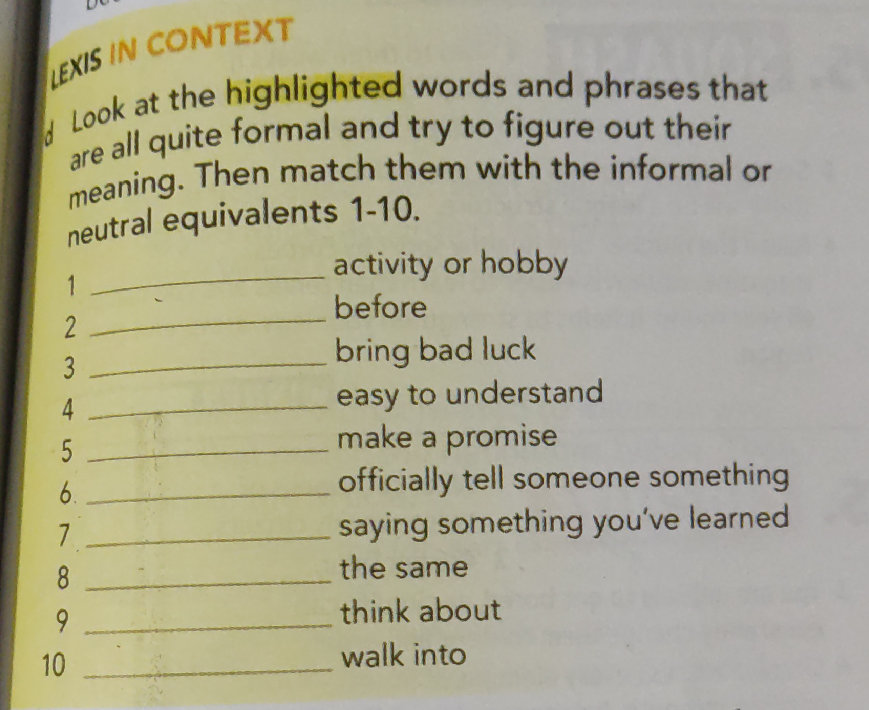 Look at the highlighted words and phrases | StudyX
