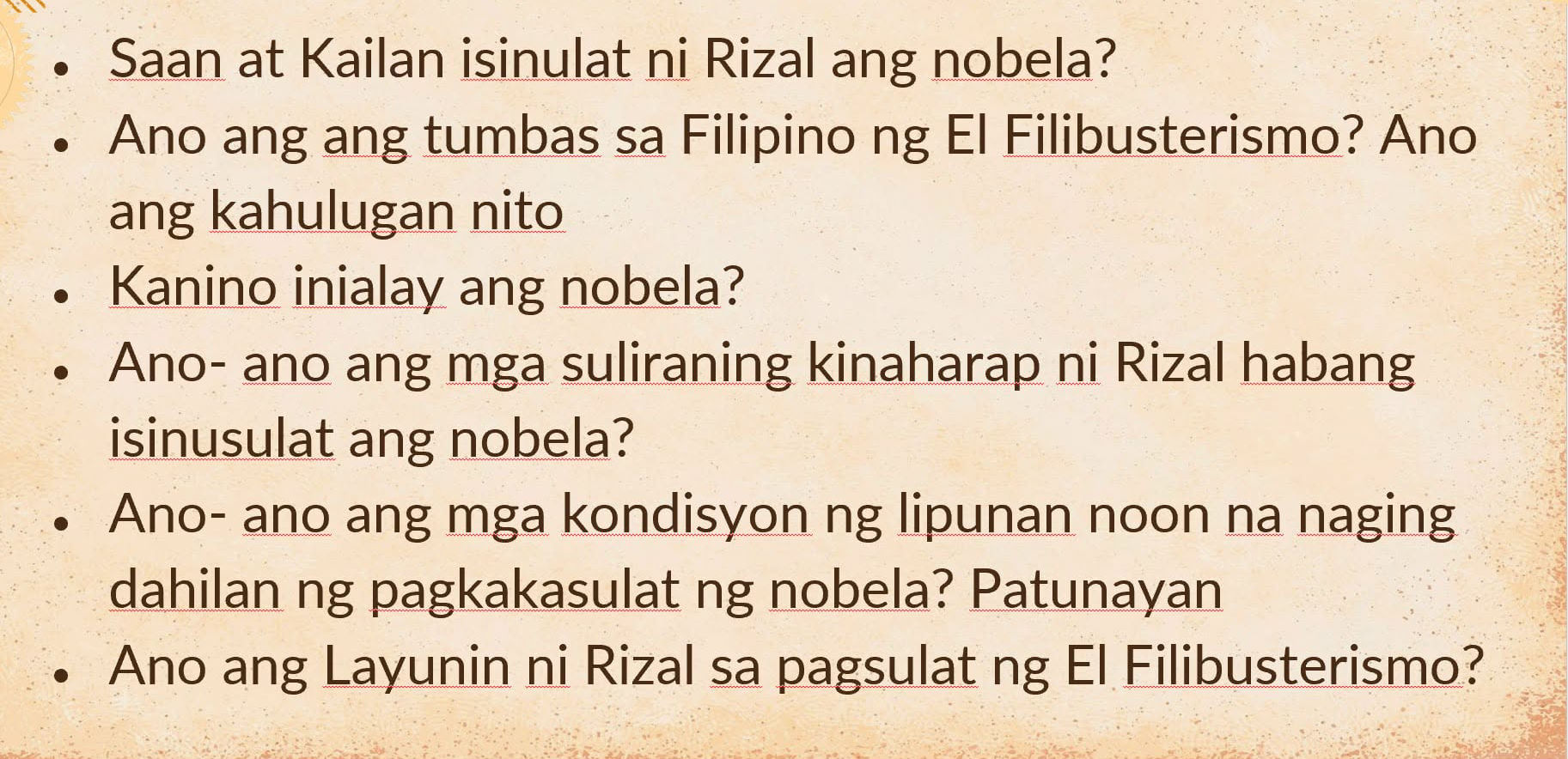 Saan at Kailan isinulat ni Rizal ang nobela? | StudyX