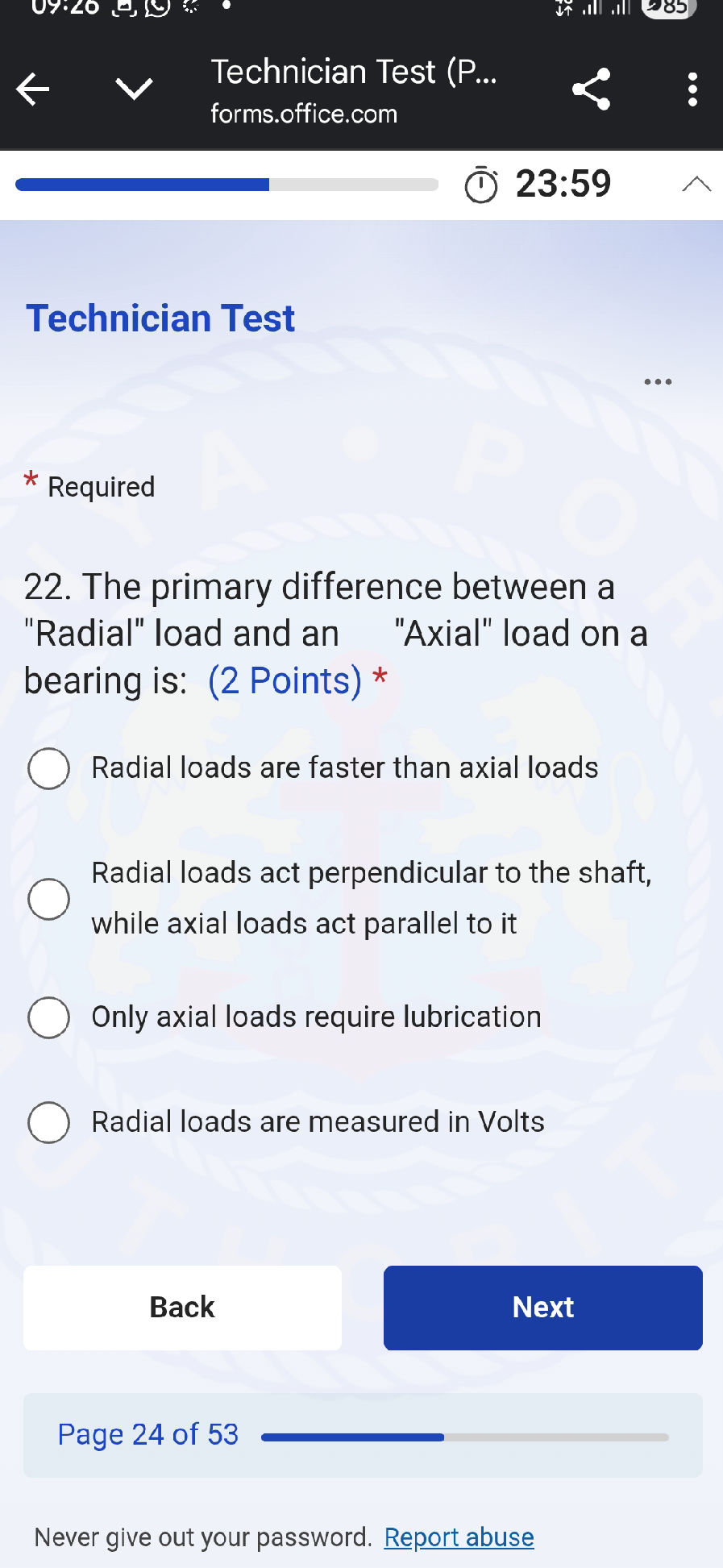 22. The primary difference between a | StudyX