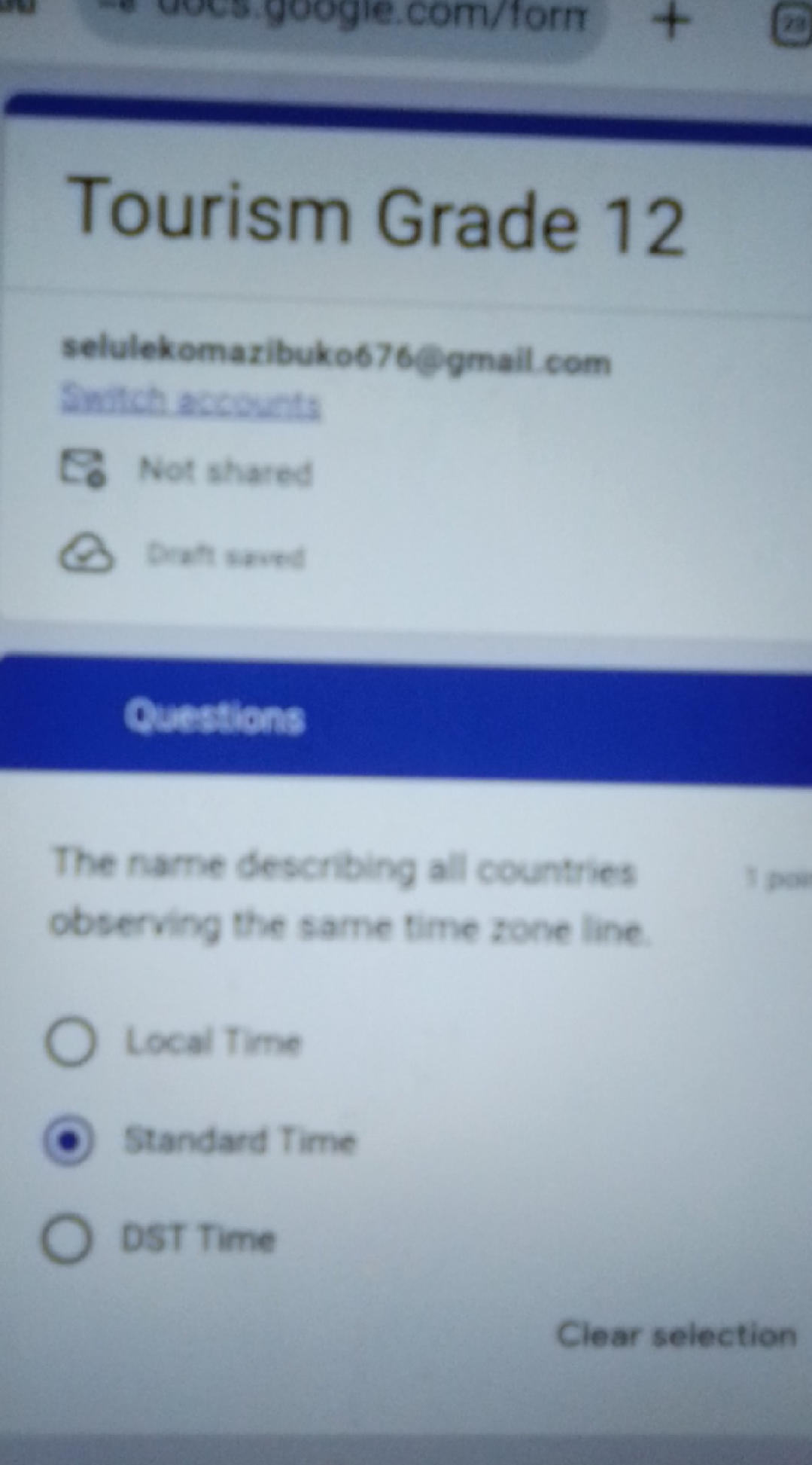 The name describing all countries observing | StudyX