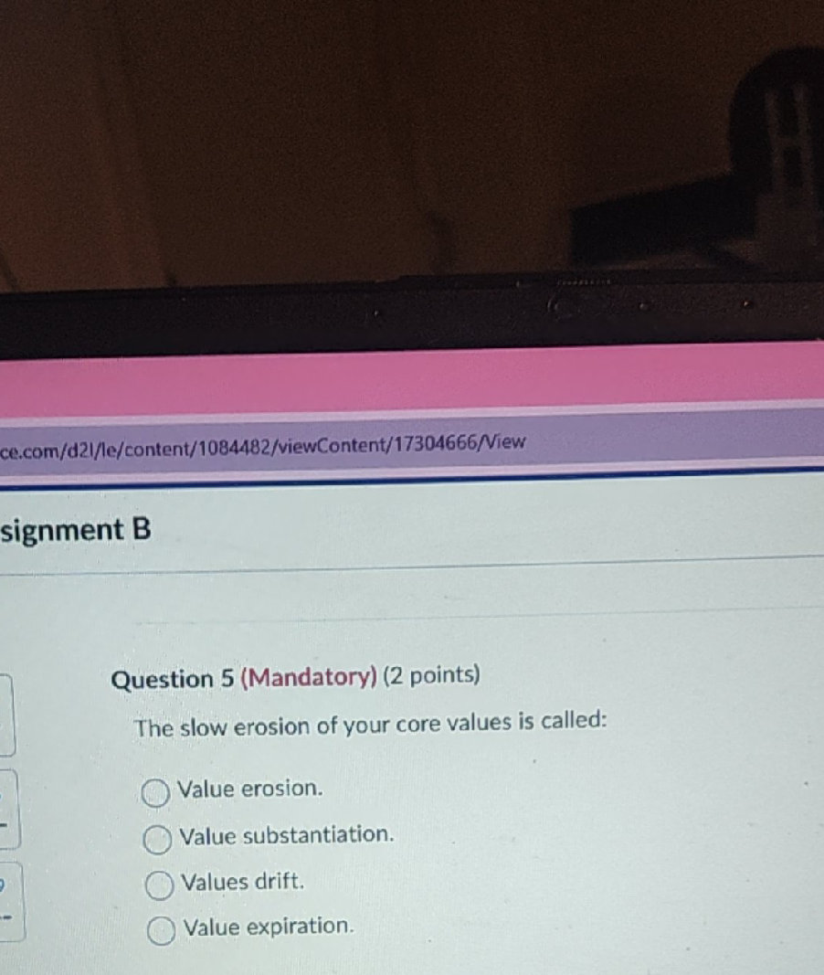 Question 5 (Mandatory) (2 points) The slow | StudyX