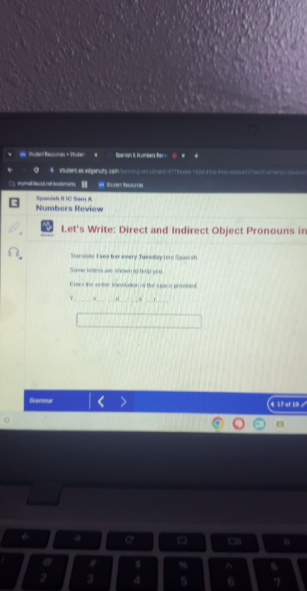 Let's Write: Direct and Indirect Object | StudyX