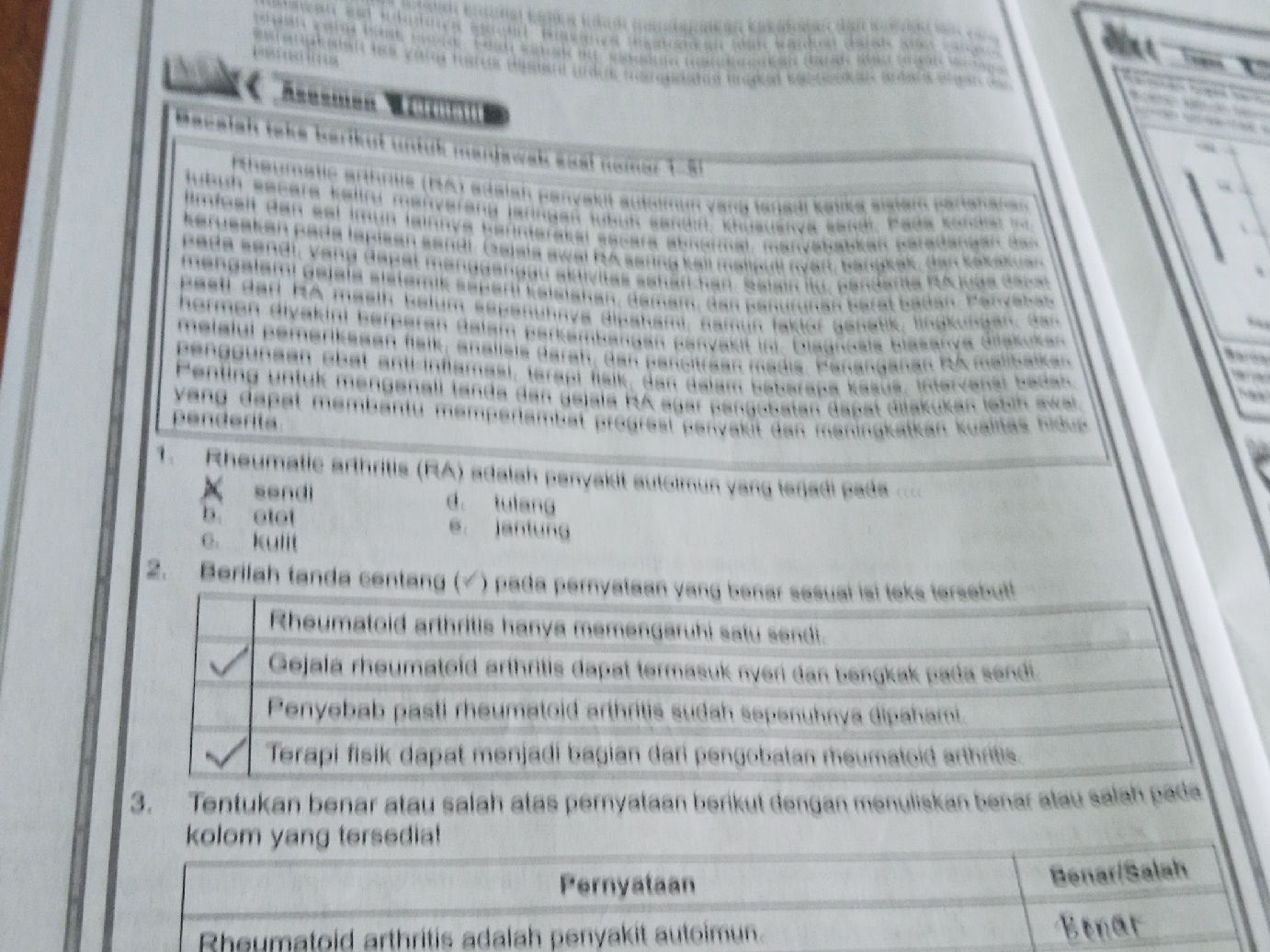 Bacalah teks berikut untuk menjawab soal | StudyX