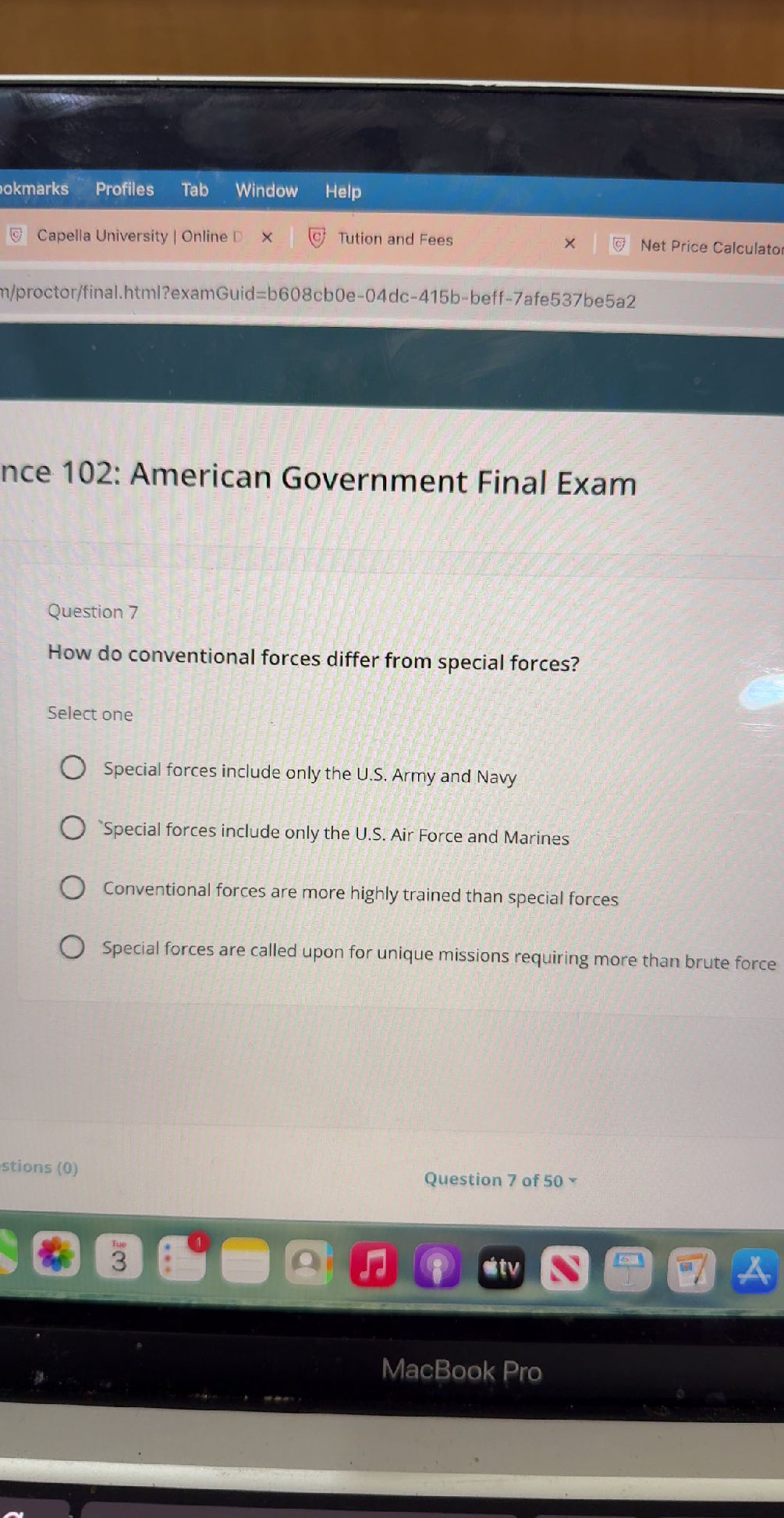 Question 7 How do conventional forces differ | StudyX