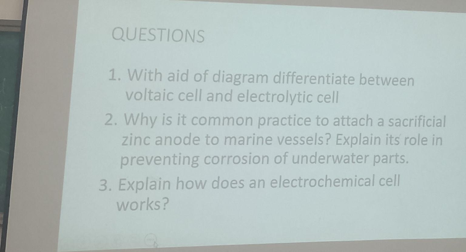 QUESTIONS 1. With aid of diagram | StudyX