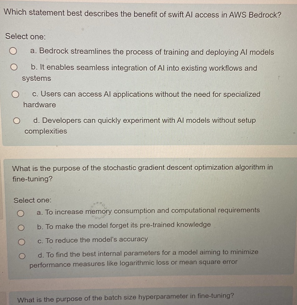 Which statement best describes the benefit | StudyX