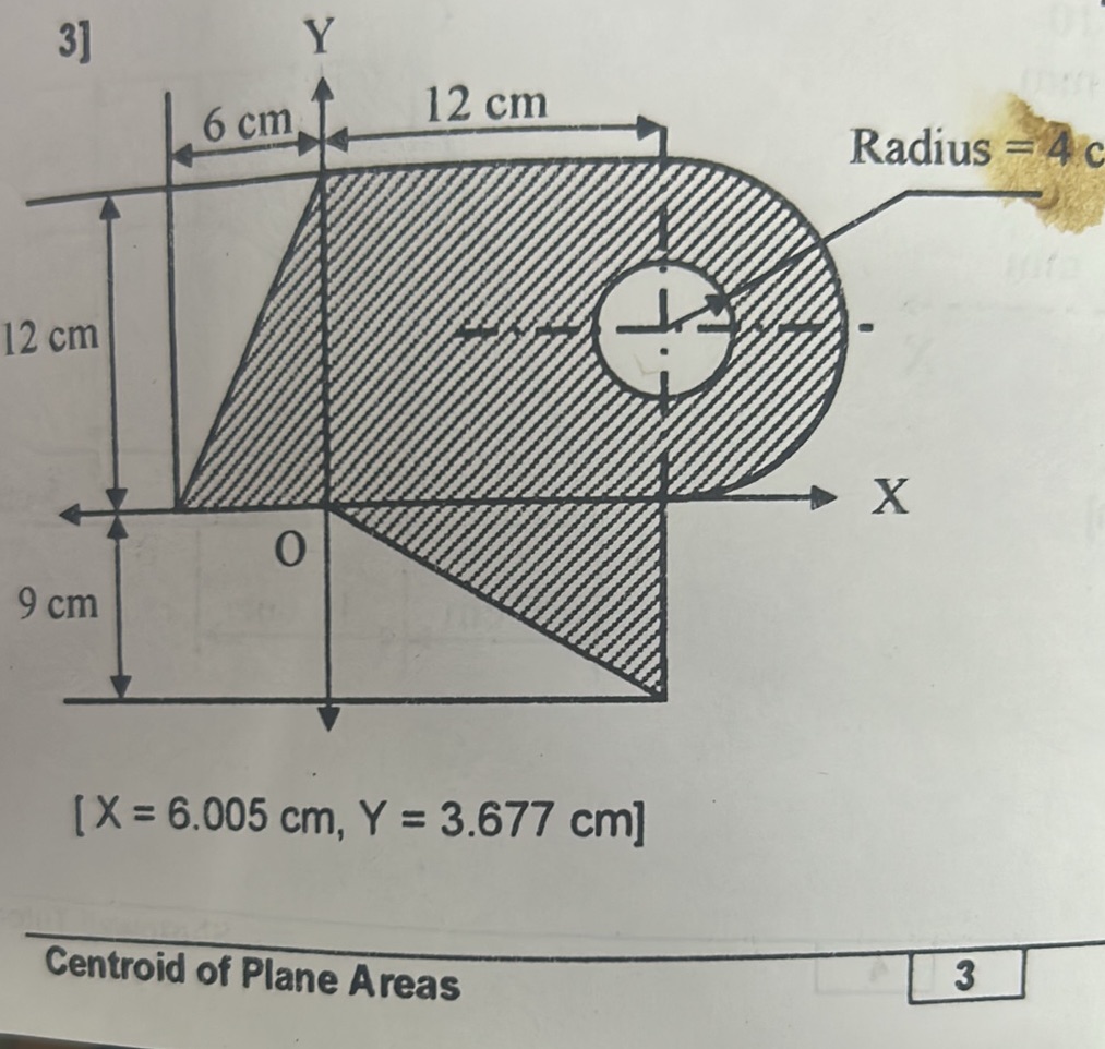 The image shows a 2D shape with dimensions | StudyX