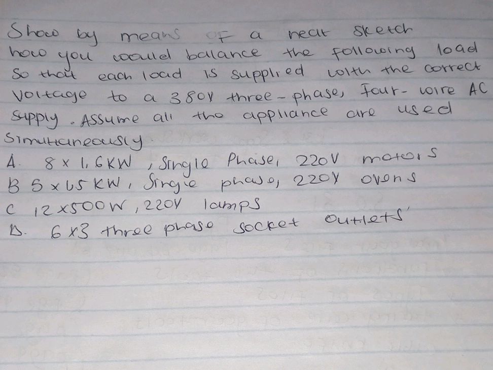 Show by means of a neat sketch how you would | StudyX