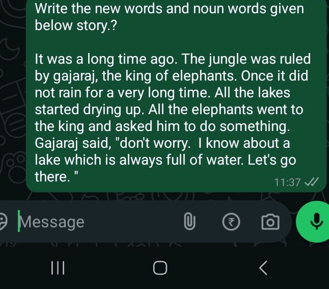 Write the new words and noun words given | StudyX