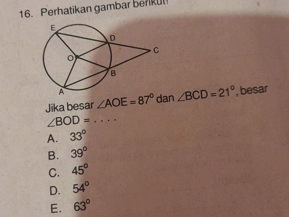 Perhatikan gambar berikut! Jika besar $ | StudyX