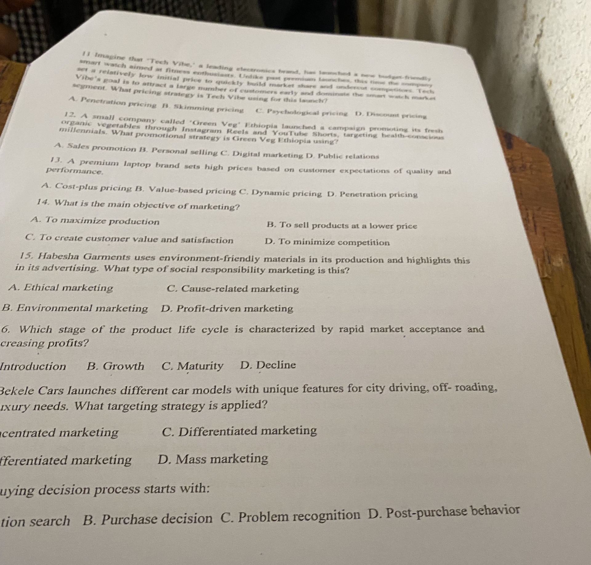 11. Imagine that 'Tech Vibe', a leading | StudyX