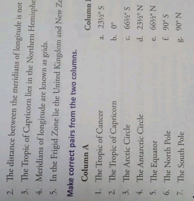 Make correct pairs from the two columns. | StudyX