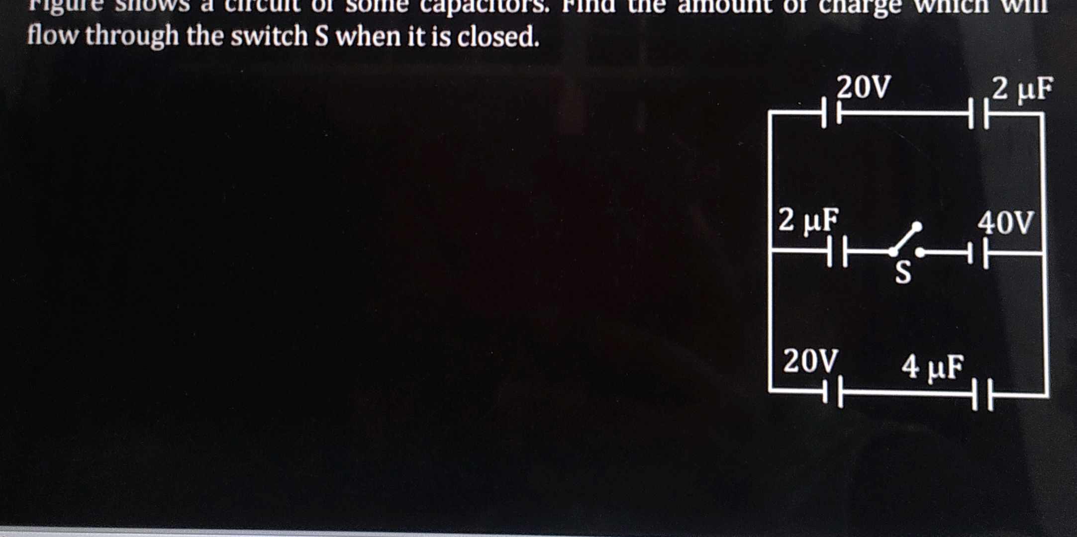 Figure shows a circuit of some capacitors. | StudyX