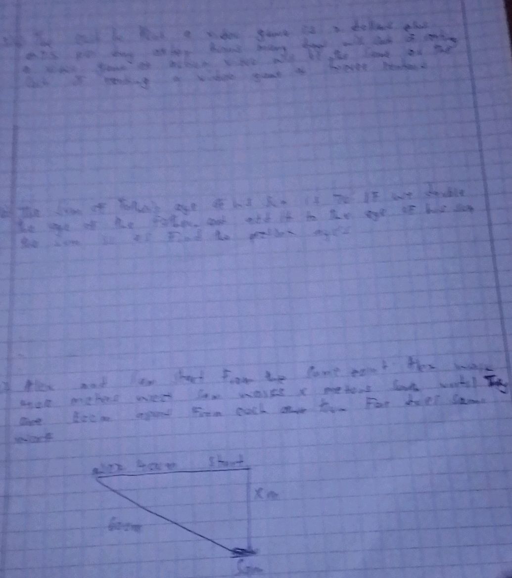 3. Alex and Sam start from the same point. | StudyX