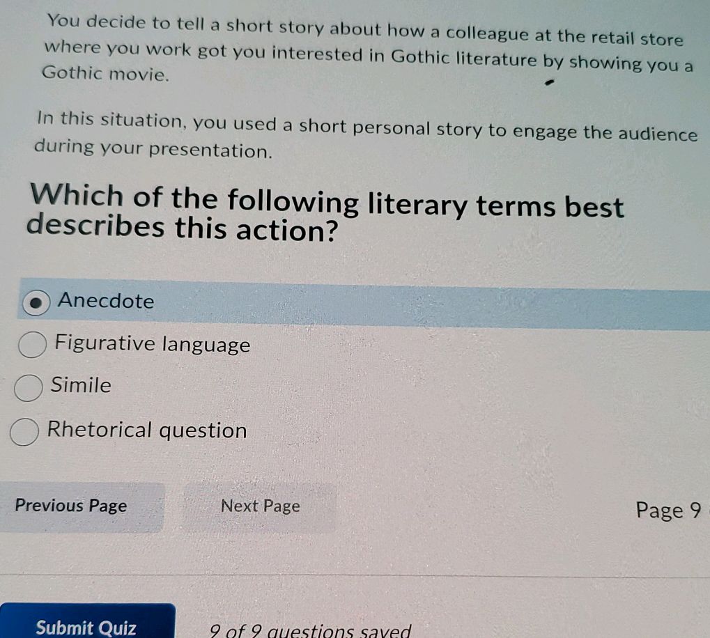 You decide to tell a short story about how a | StudyX