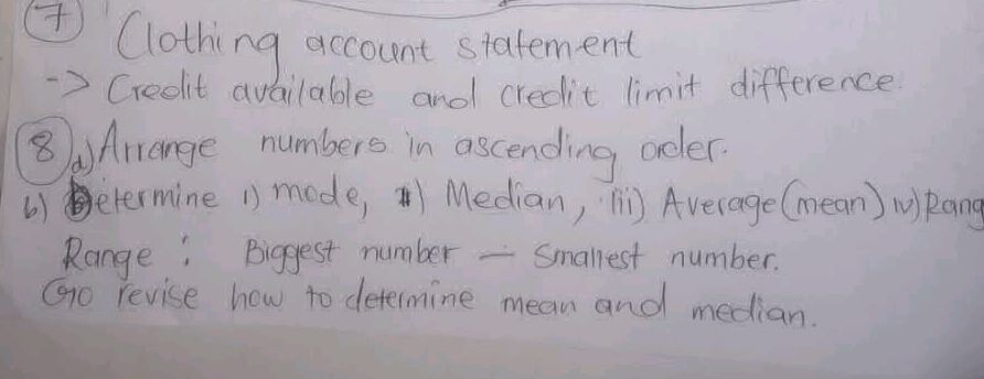 a) Arrange numbers in ascending order. b) | StudyX