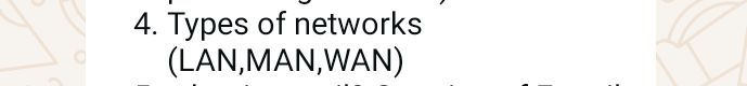 Types of Networks: LAN, MAN, WAN | StudyX