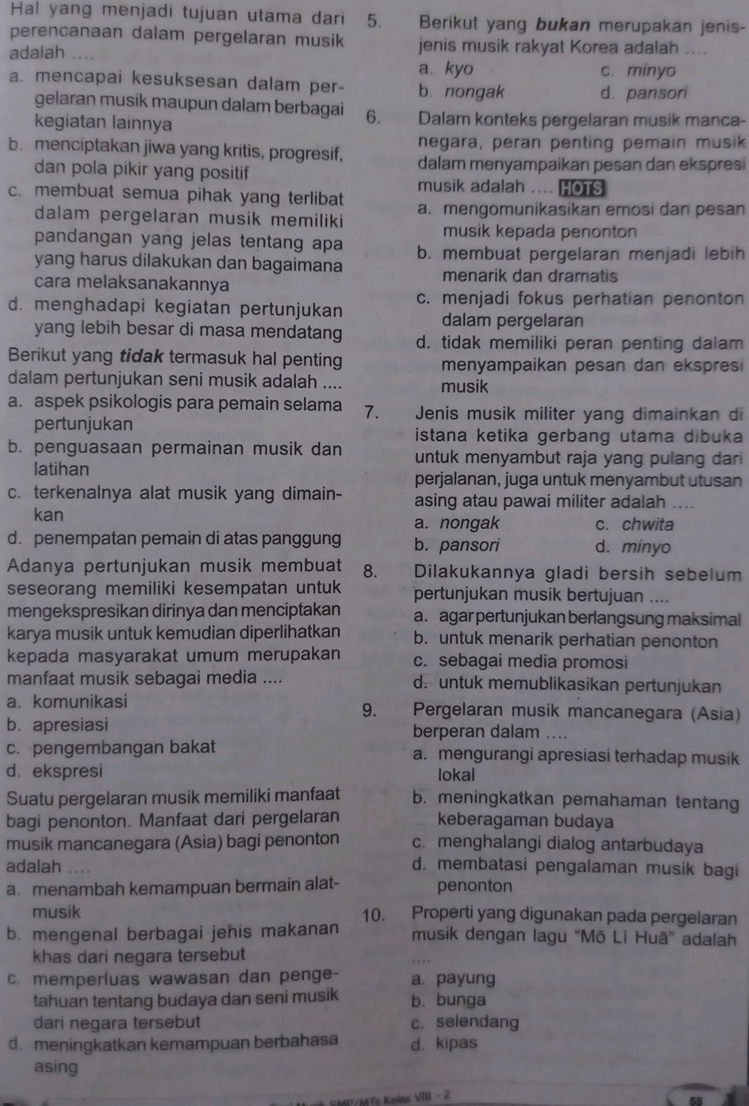 5. Hal yang menjadi tujuan utama dari | StudyX