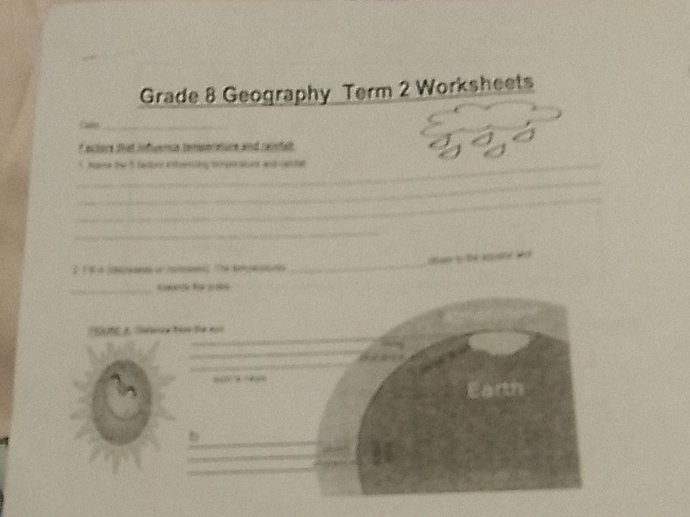 Factors that influence temperature and | StudyX