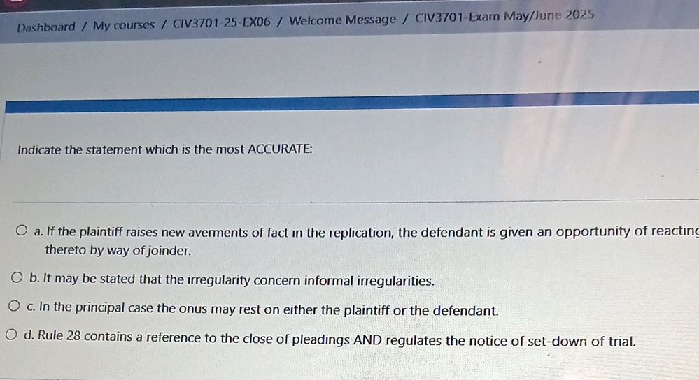 Indicate the statement which is the most | StudyX