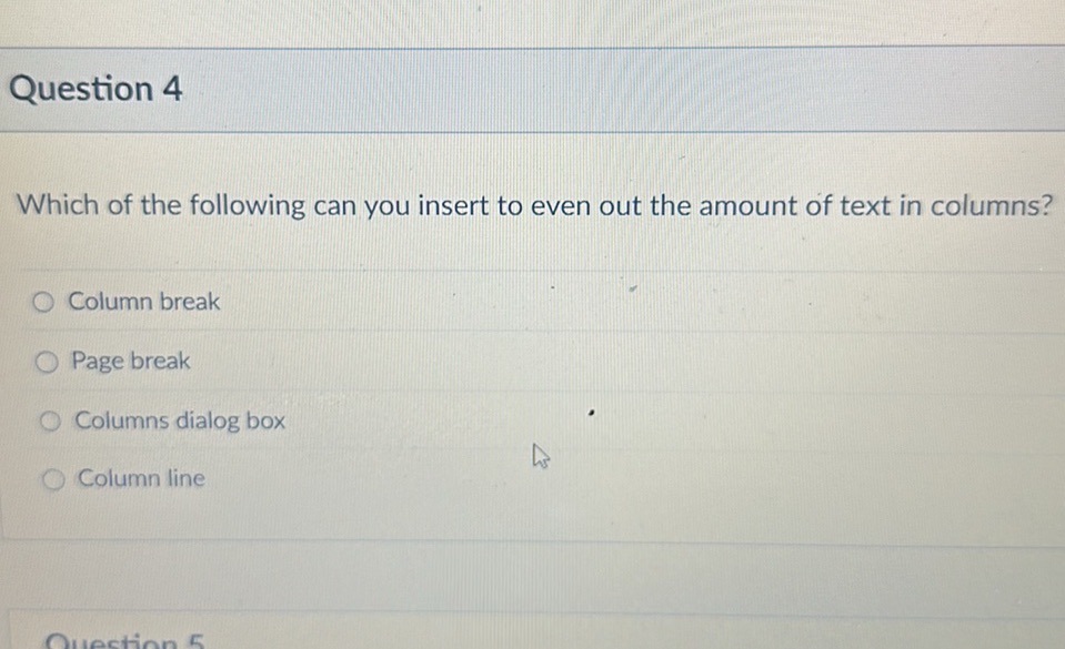 Which of the following can you insert to | StudyX