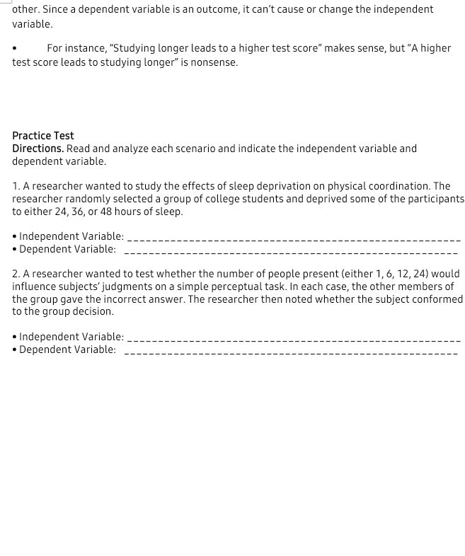 Directions. Read and analyze each scenario | StudyX