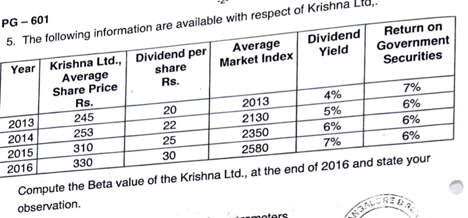 5. The following information are available | StudyX