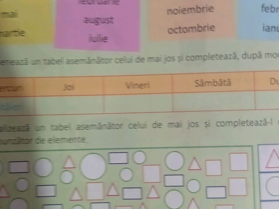 Complete the tables as shown in the example. | StudyX
