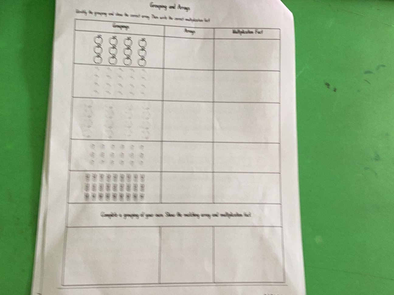 Identify the grouping and show the correct | StudyX