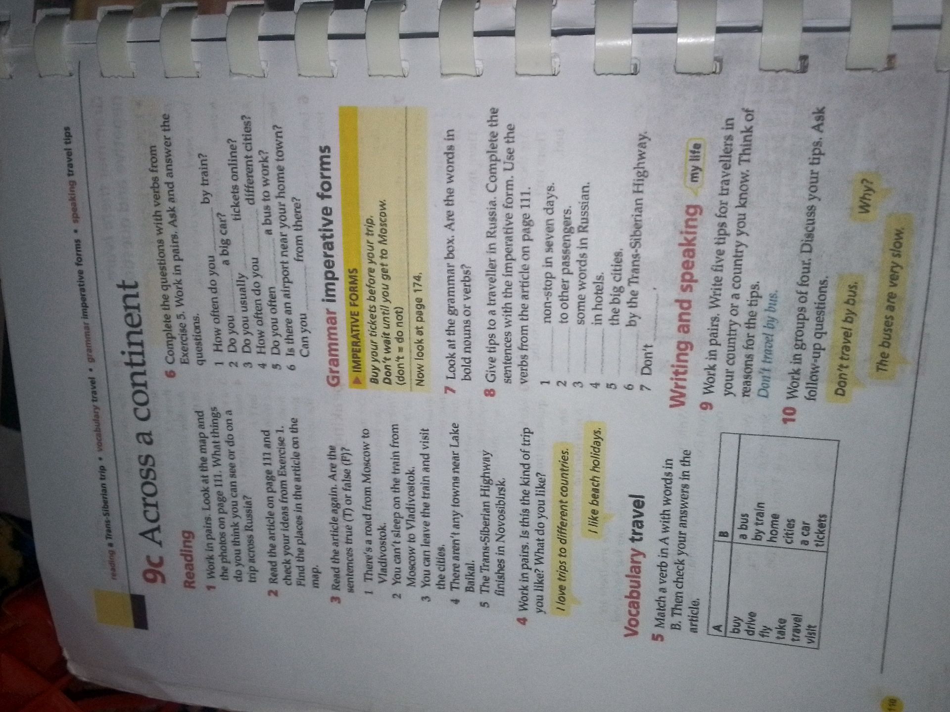 6 Complete the questions with verbs from | StudyX