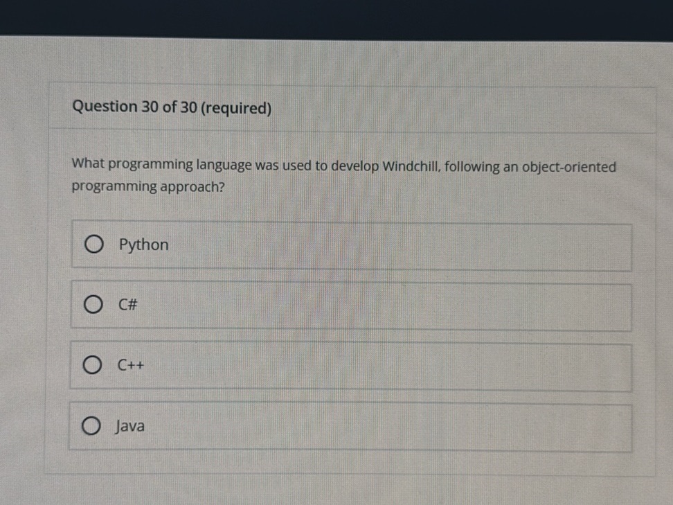 What programming language was used to | StudyX