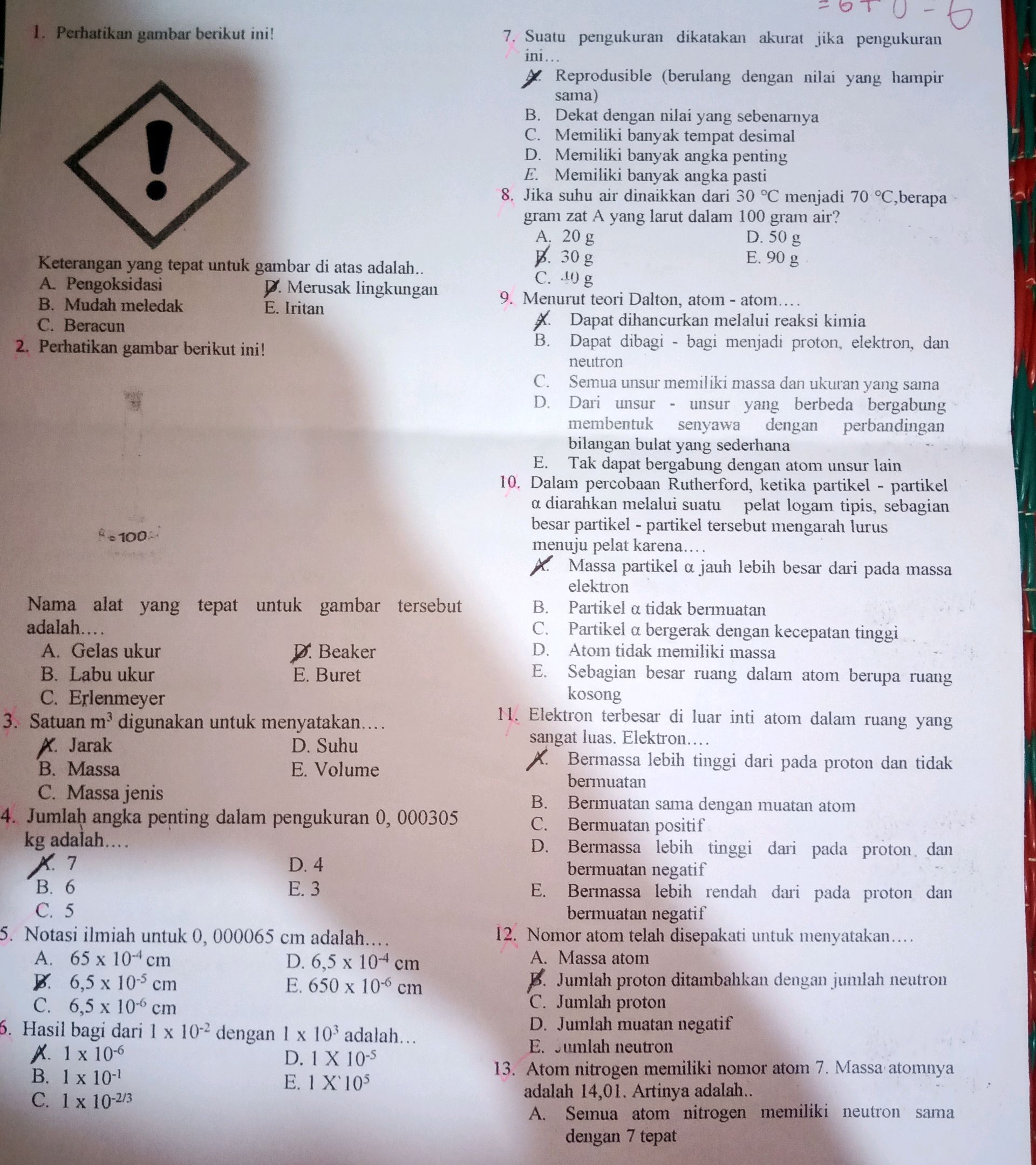 1. Perhatikan gambar berikut ini! ! | StudyX
