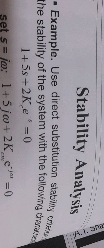 Example. Use direct substitution stability | StudyX
